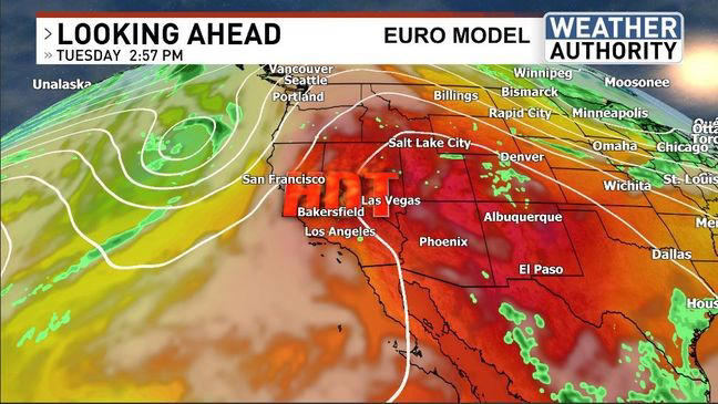Bakersfield may hit season’s first 100-degree day Monday as highs near ...