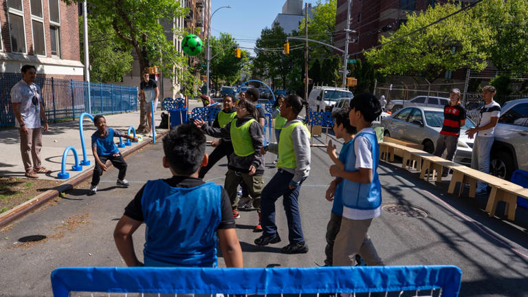 NYC to transform 50 school blocks into World Cup field days for students