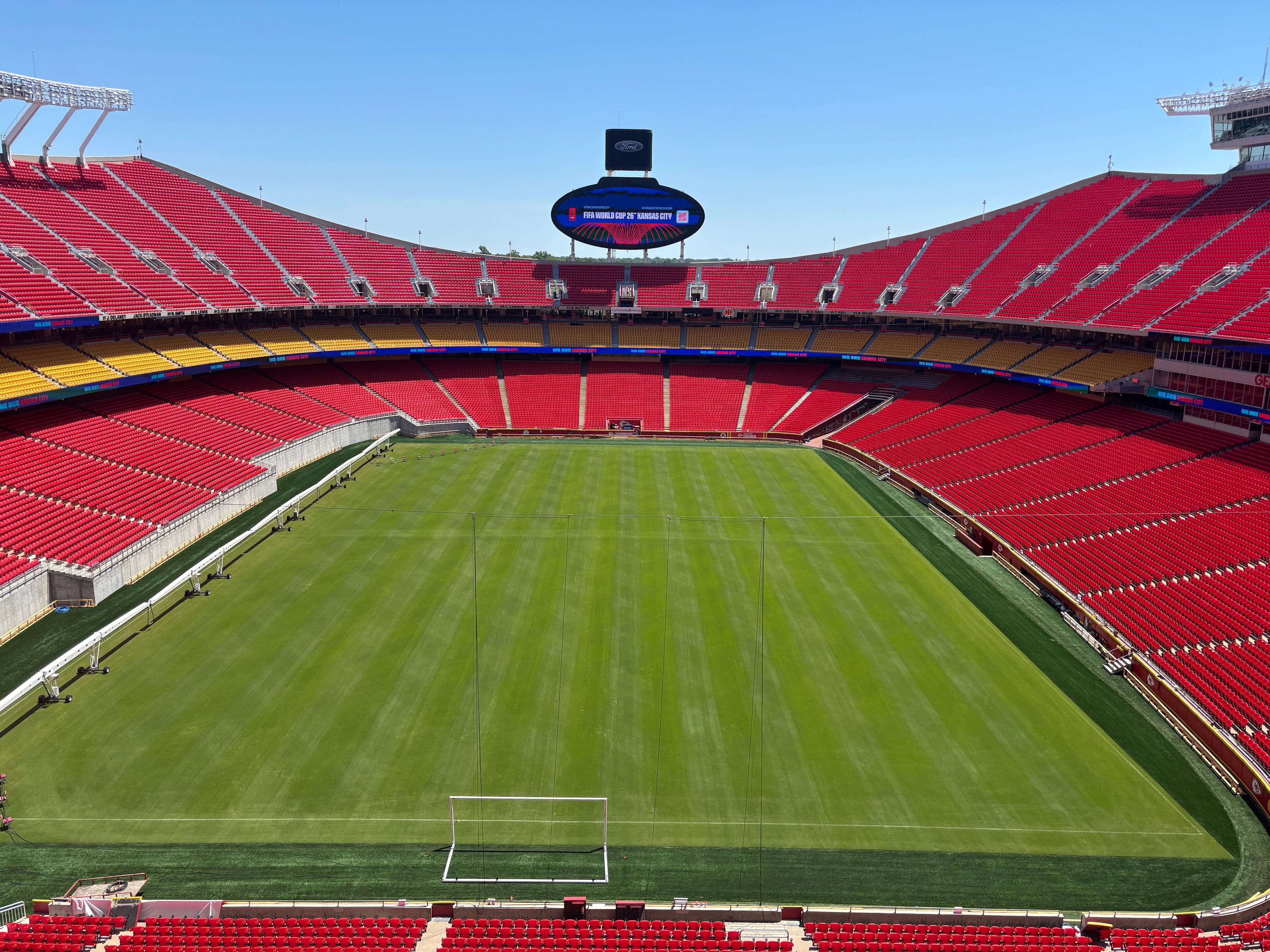 Arrowhead Stadium transforms into 'Kansas City Stadium' for 2026 FIFA ...