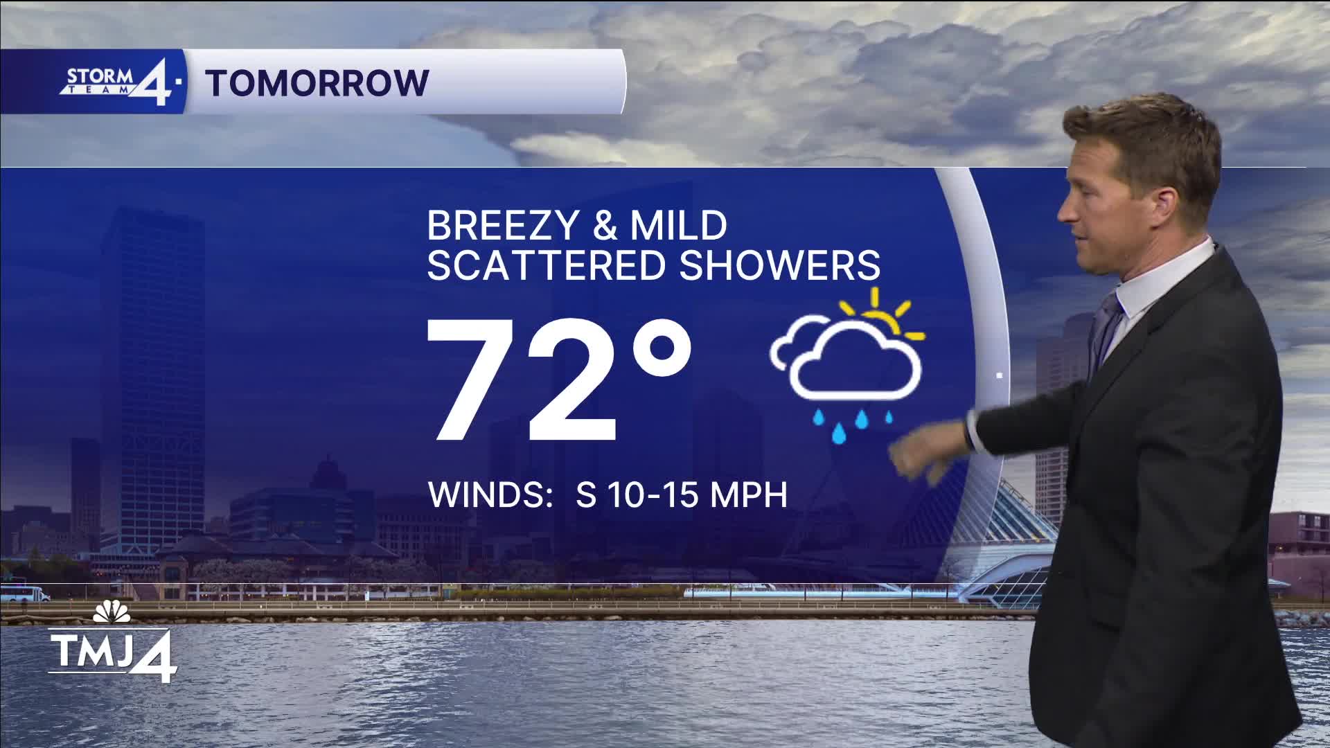 Southeast Wisconsin weather: Warmer with showers