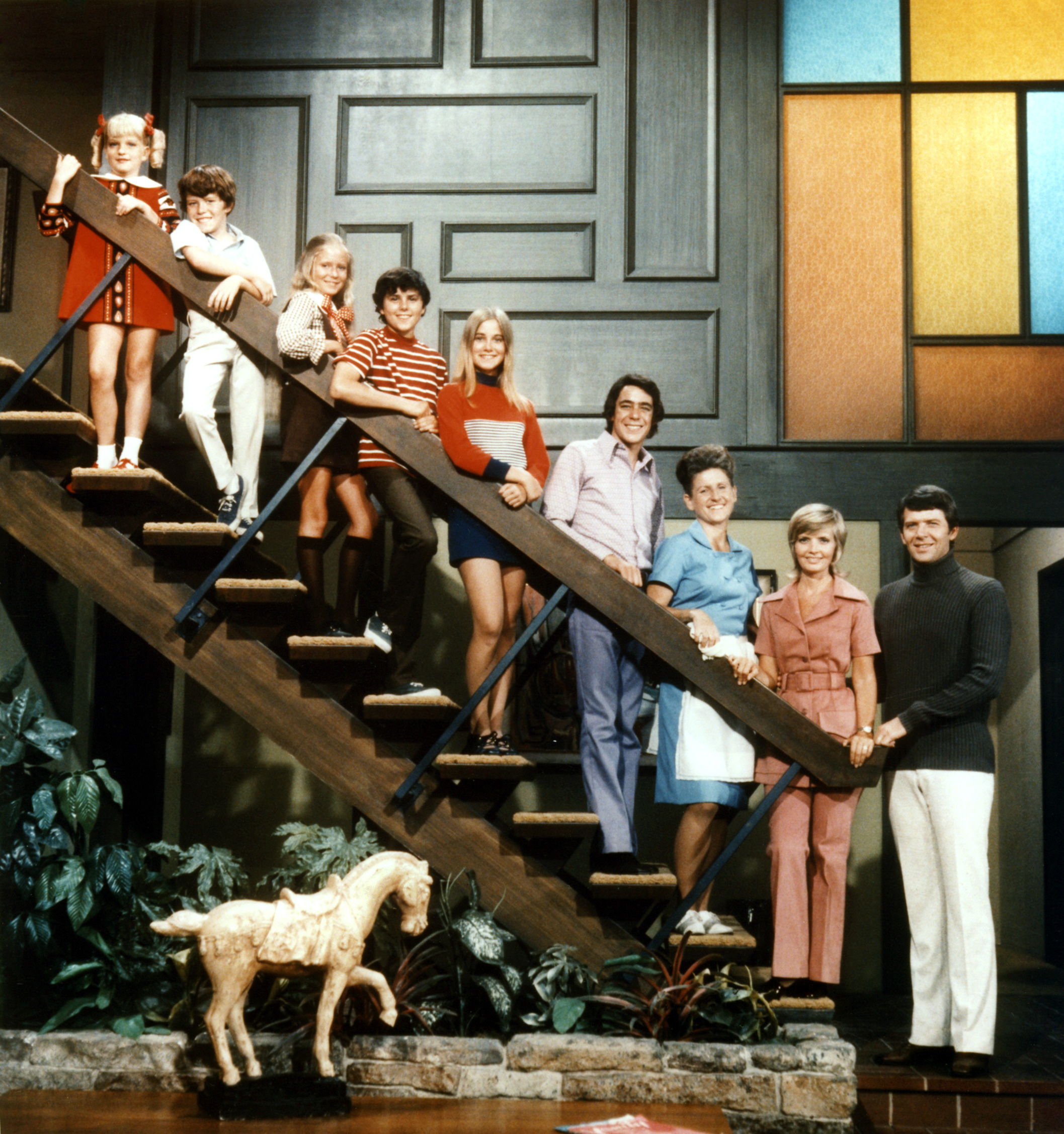 Photos inside the 'Brady Bunch' house after being redesigned