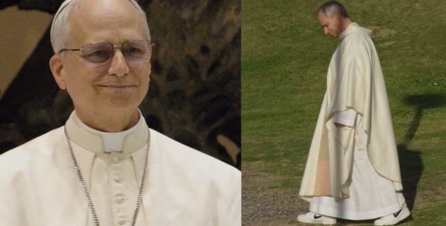 The pope wore a pair of obscure old Nikes