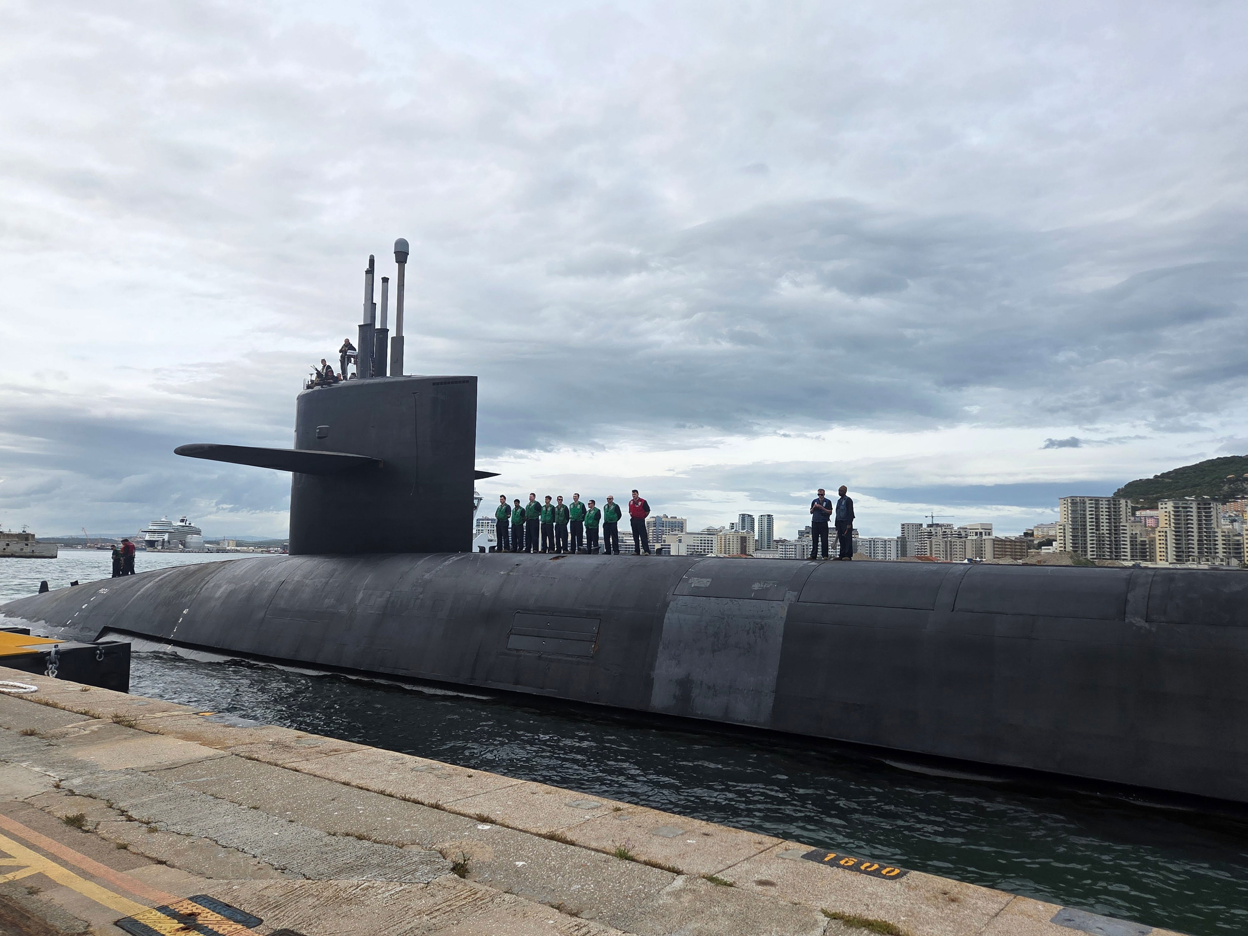 US deploys nuclear submarine to Gibraltar in strategic move
