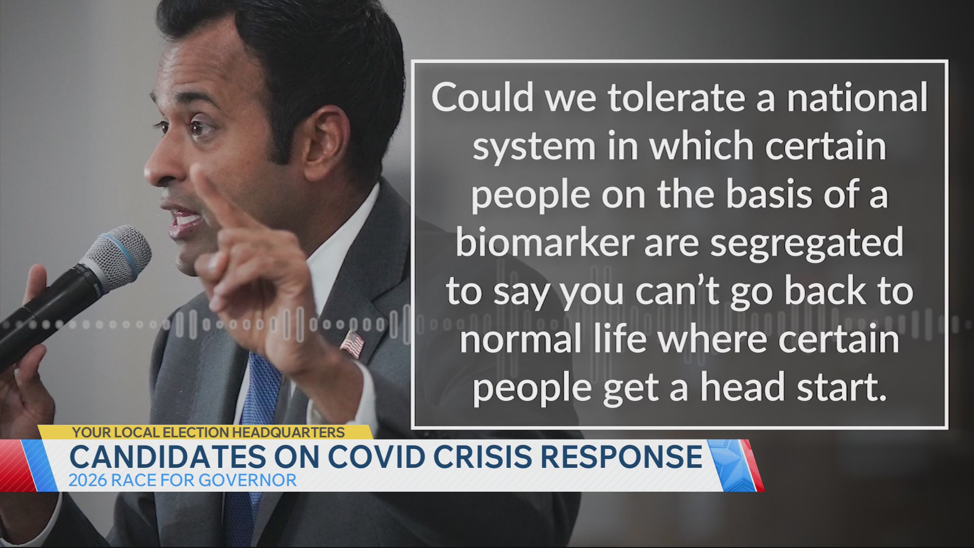 Democrats accuse Vivek Ramaswamy of hypocrisy over COVID-19 remarks