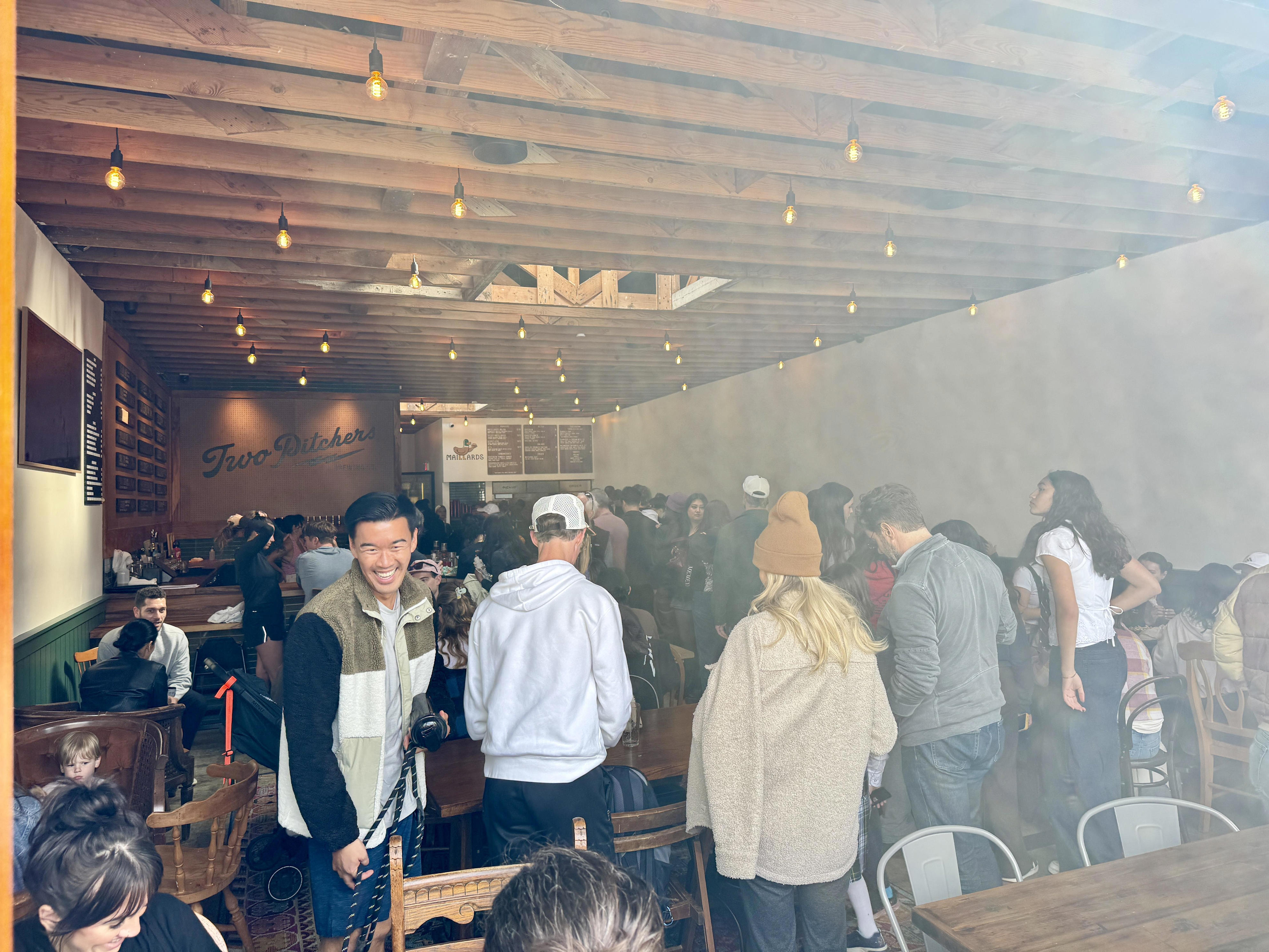Follow the queue to Outer Sunset smash burger nirvana