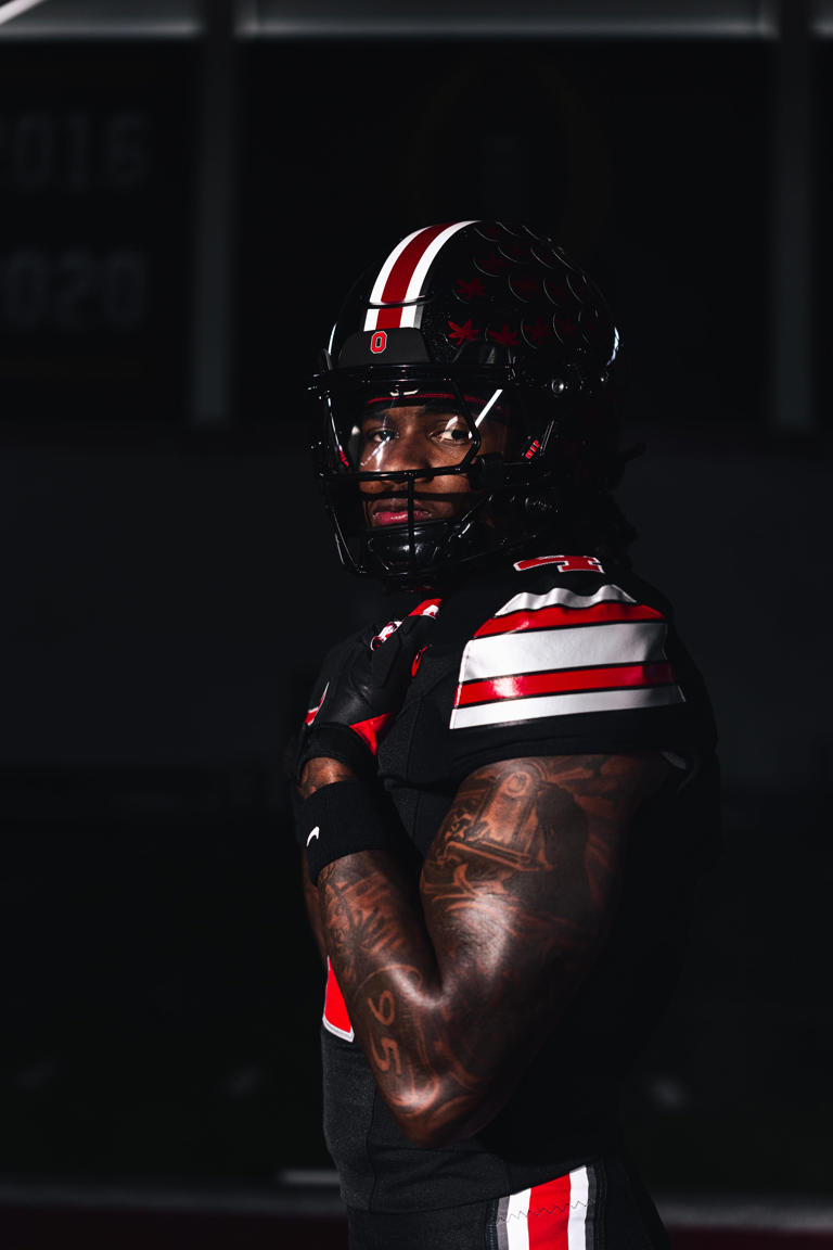 Ohio State football unveils return of all-black uniforms in 2026