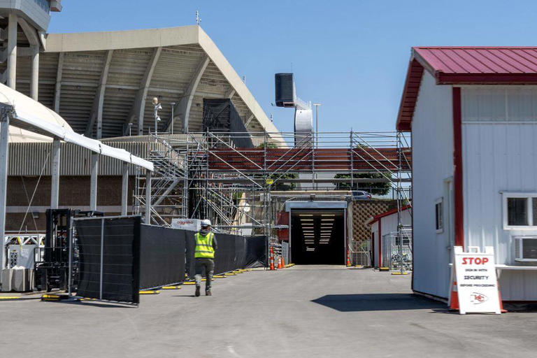 Take a look inside Arrowhead's World Cup transformation to 'Kansas City ...