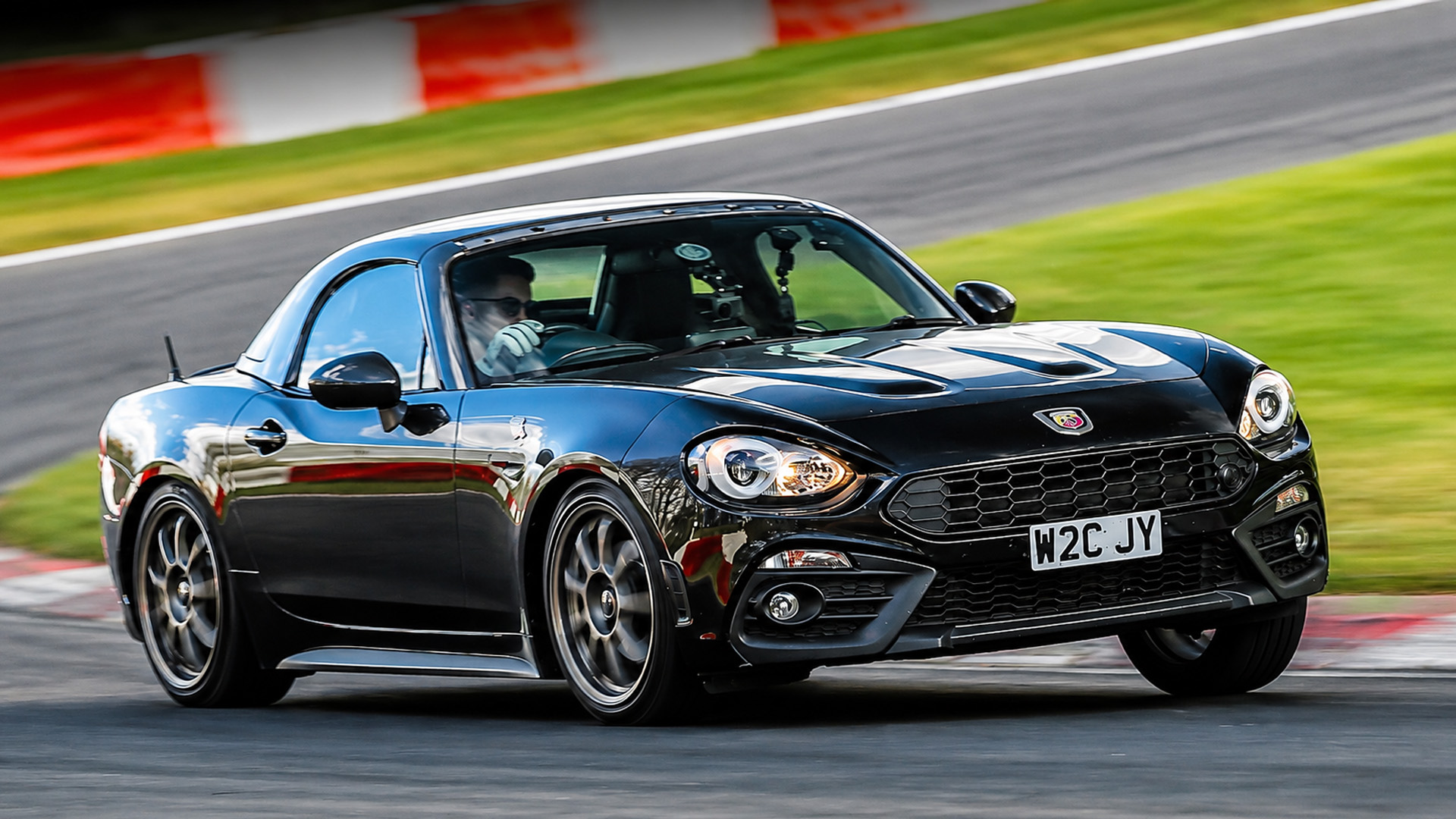 Abarth 124 goes wild on the Nürburgring circuit