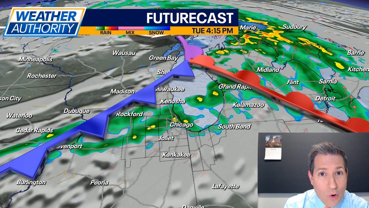 Chicago weather: Tracking late storm chances for Tuesday