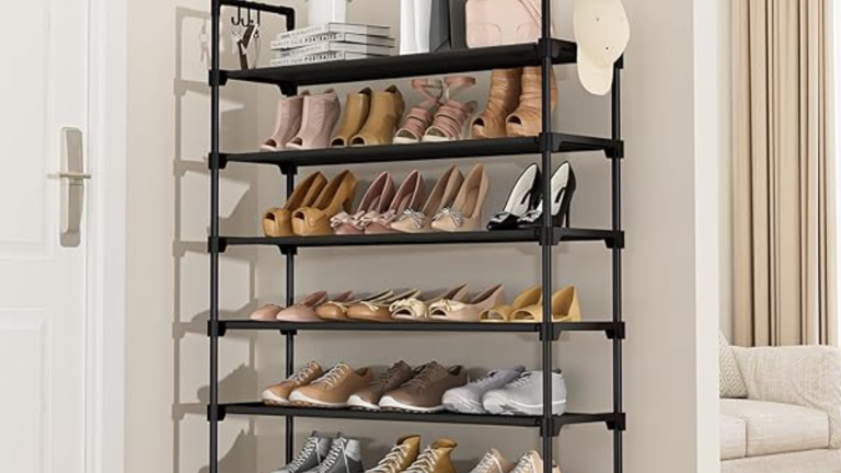 Amazon's space-saving and durable $16 6-tier shoe rack is perfect for ...
