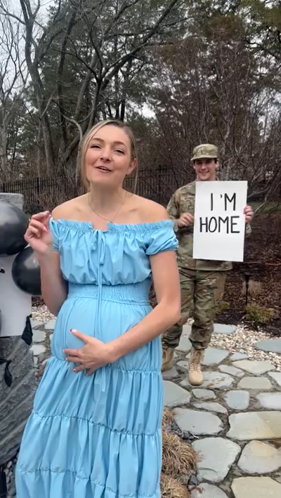 The sweet gender reveal surprise that had everyone emotional