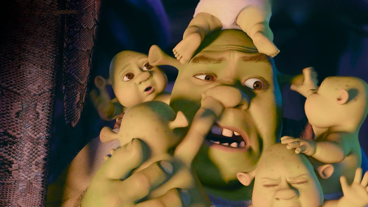 Shrek’s Baby Ogre Nightmare Shrek the Third