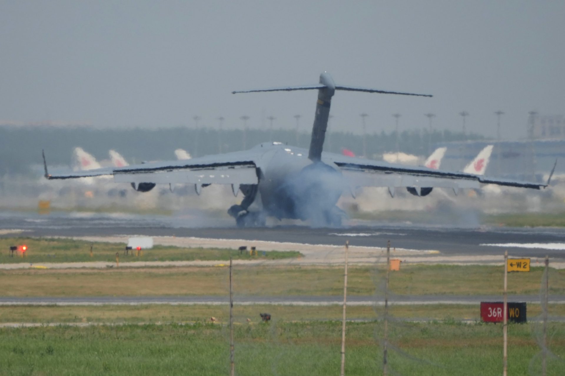 The pictures that show Trump is spoiling for a fight in Beijing
