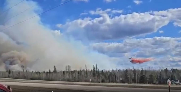 Out-of-control wildfire spurs evacuation order for area near Whitecourt ...
