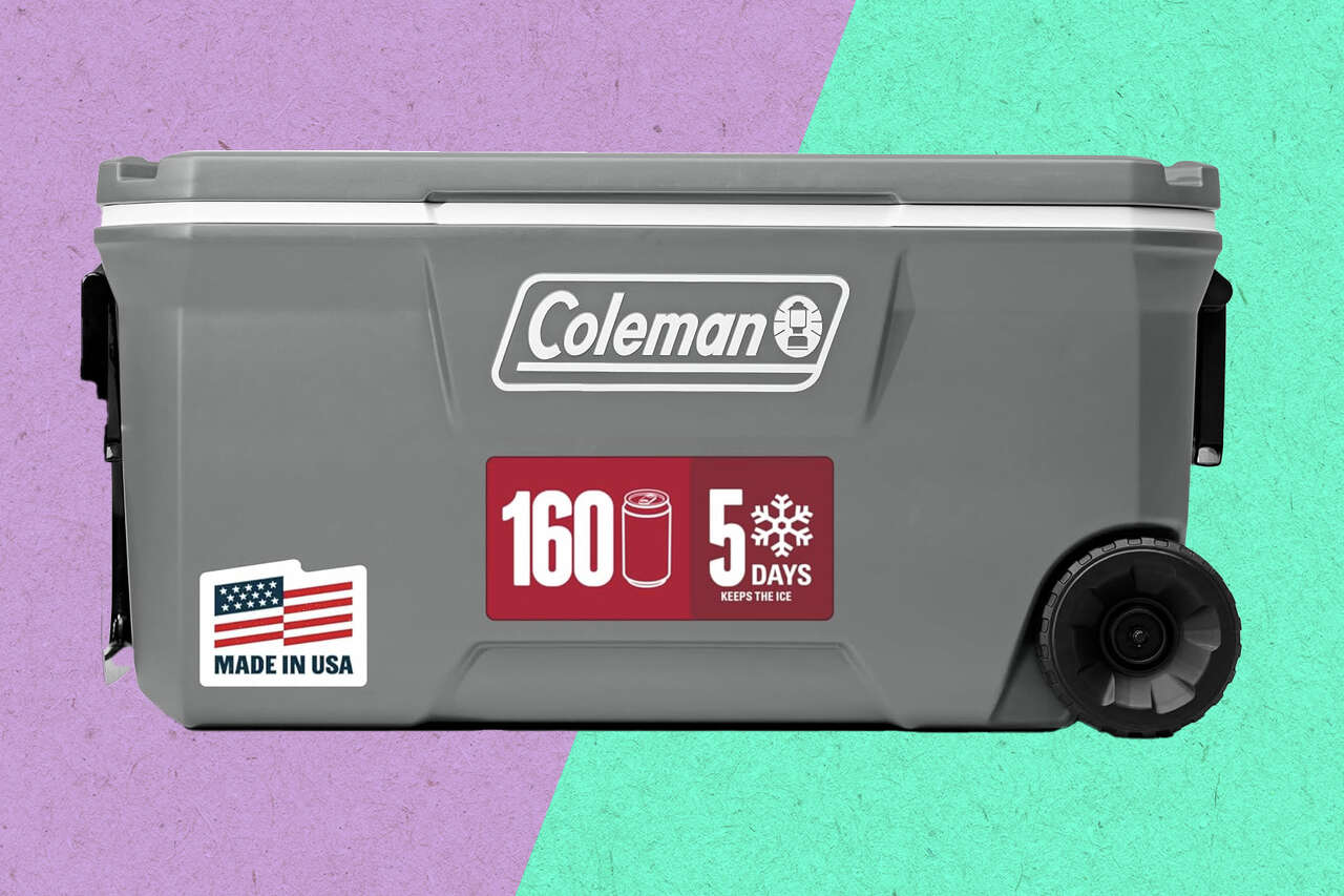 Coleman's 100 quart wheeled cooler is at its lowest price of the year