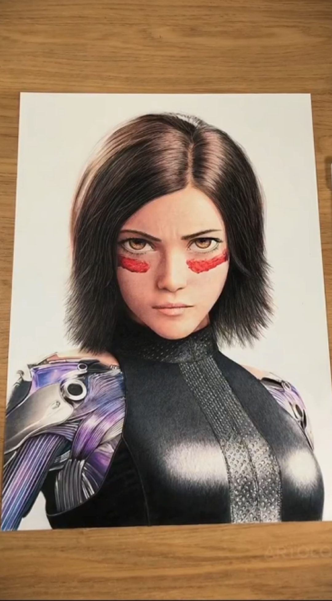 Artists are recreating Alita Battle Angel in stunning detail