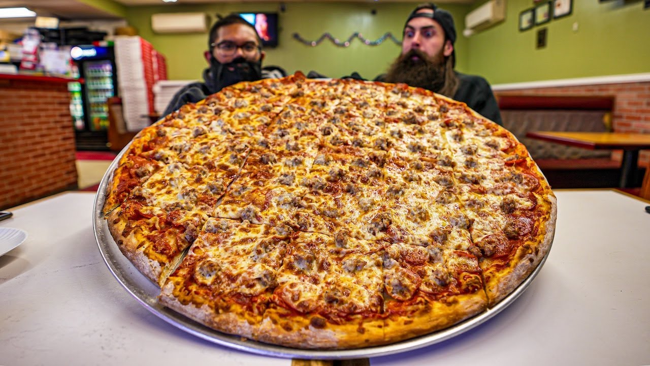 Five Guys Flippin’ Pies massive pizza challenge | Long Island pt.4 ...