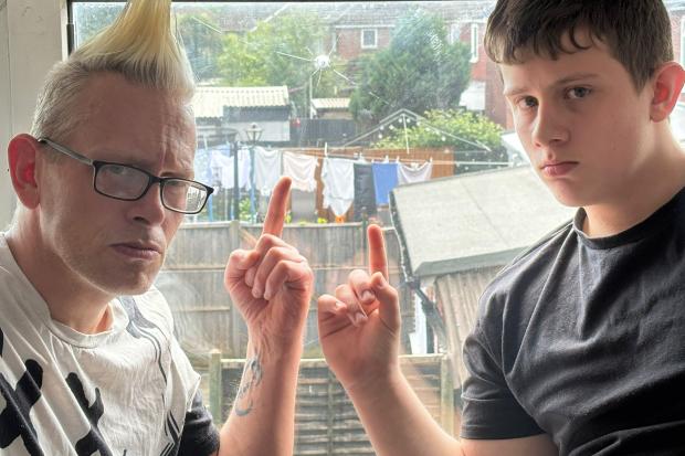 Father and son left 'scared' and 'frustrated' after bedroom window shot