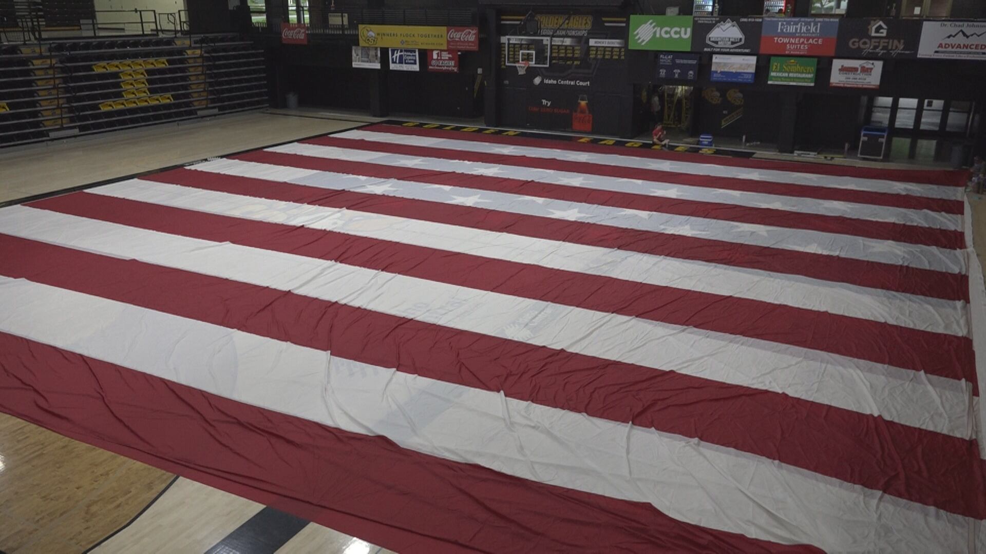 Volunteers prepare Patriot for America250