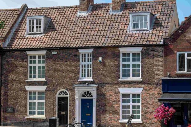 Historic York Grade-listed townhouse in York on the market for £725,000