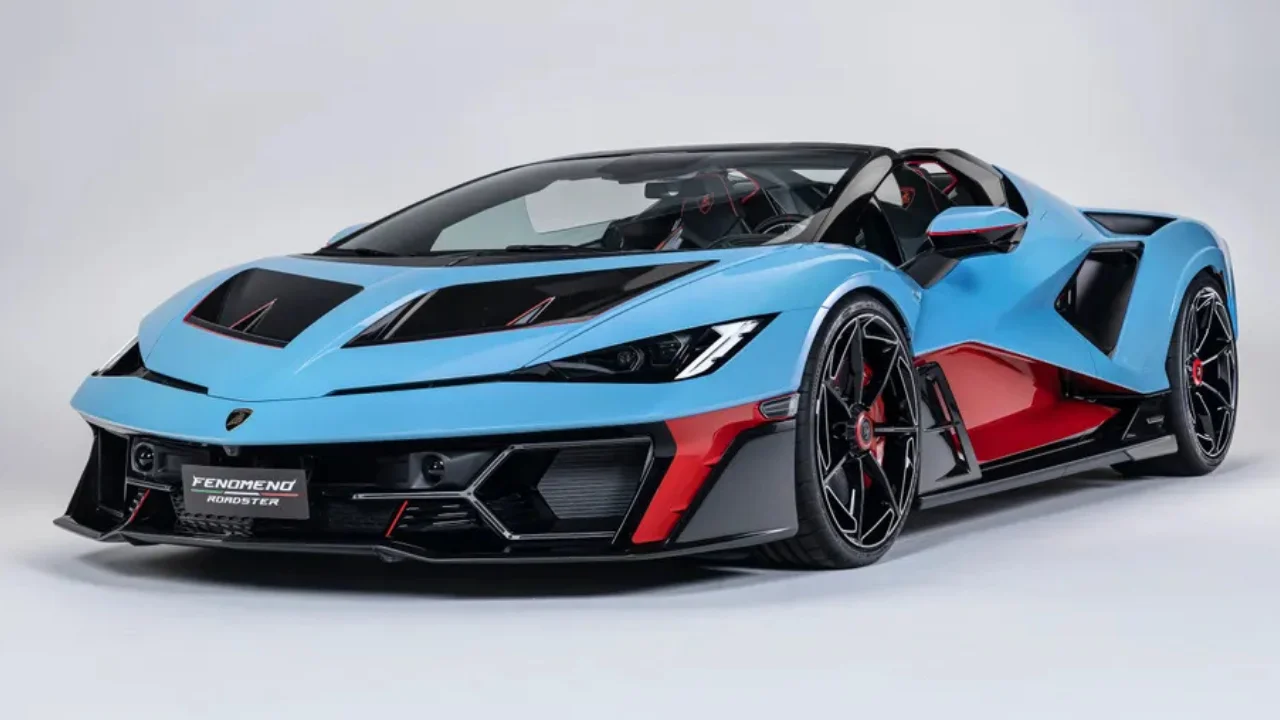 Lamborghini unveils its 1-of-15 Fenomeno Roadster, a 1,065HP beast that ...