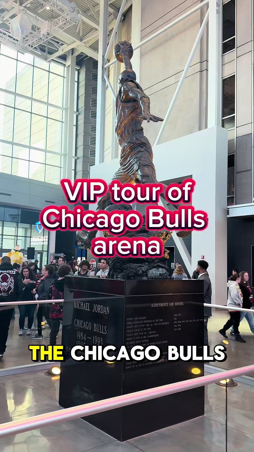 Thank you Chicago Bulls for the VIP tour!