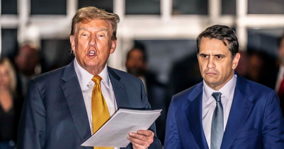 Trump says Todd Blanche kept him out of jail for years while revisiting ...