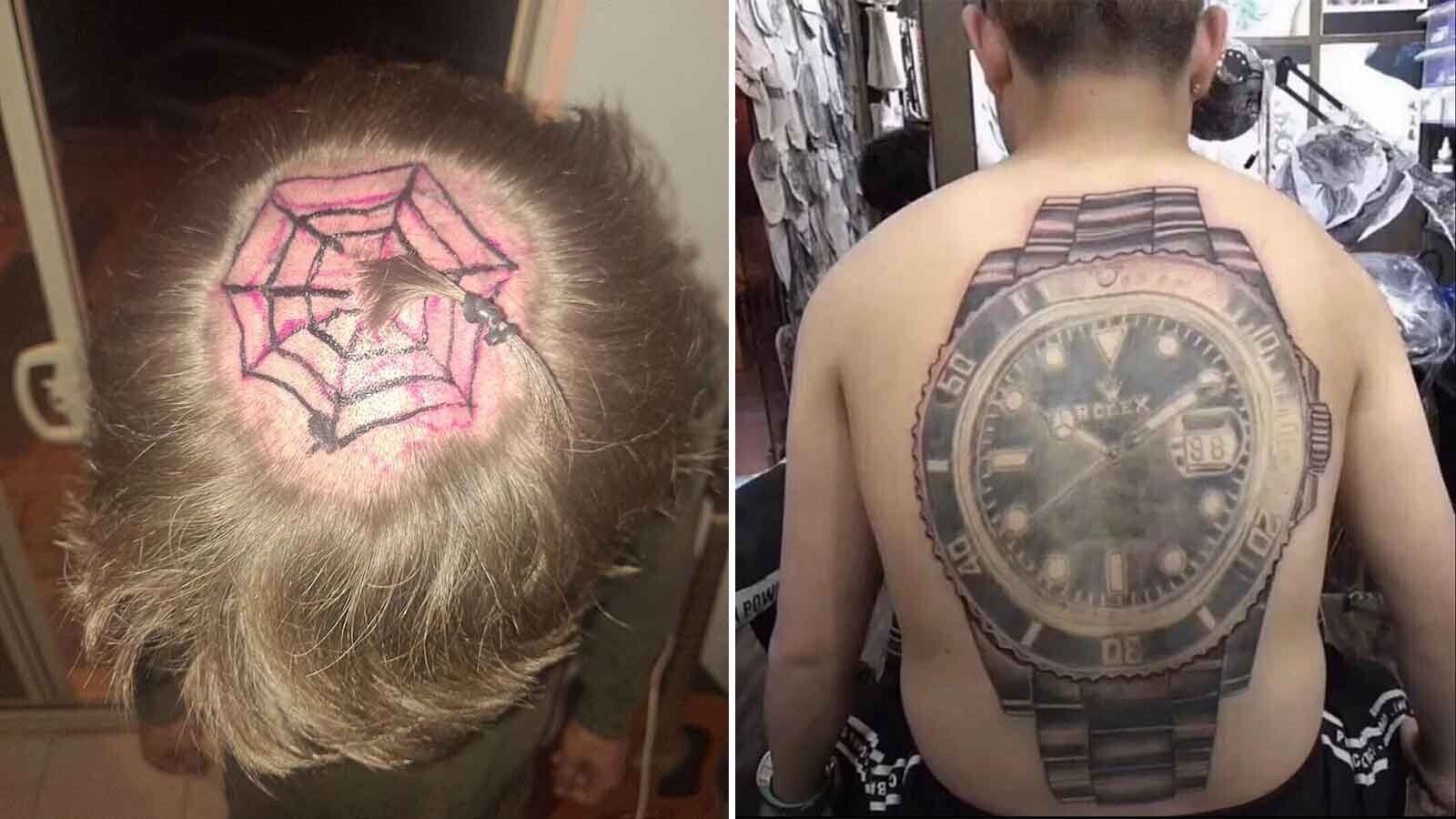 20 bad tattoo ideas that were still well done