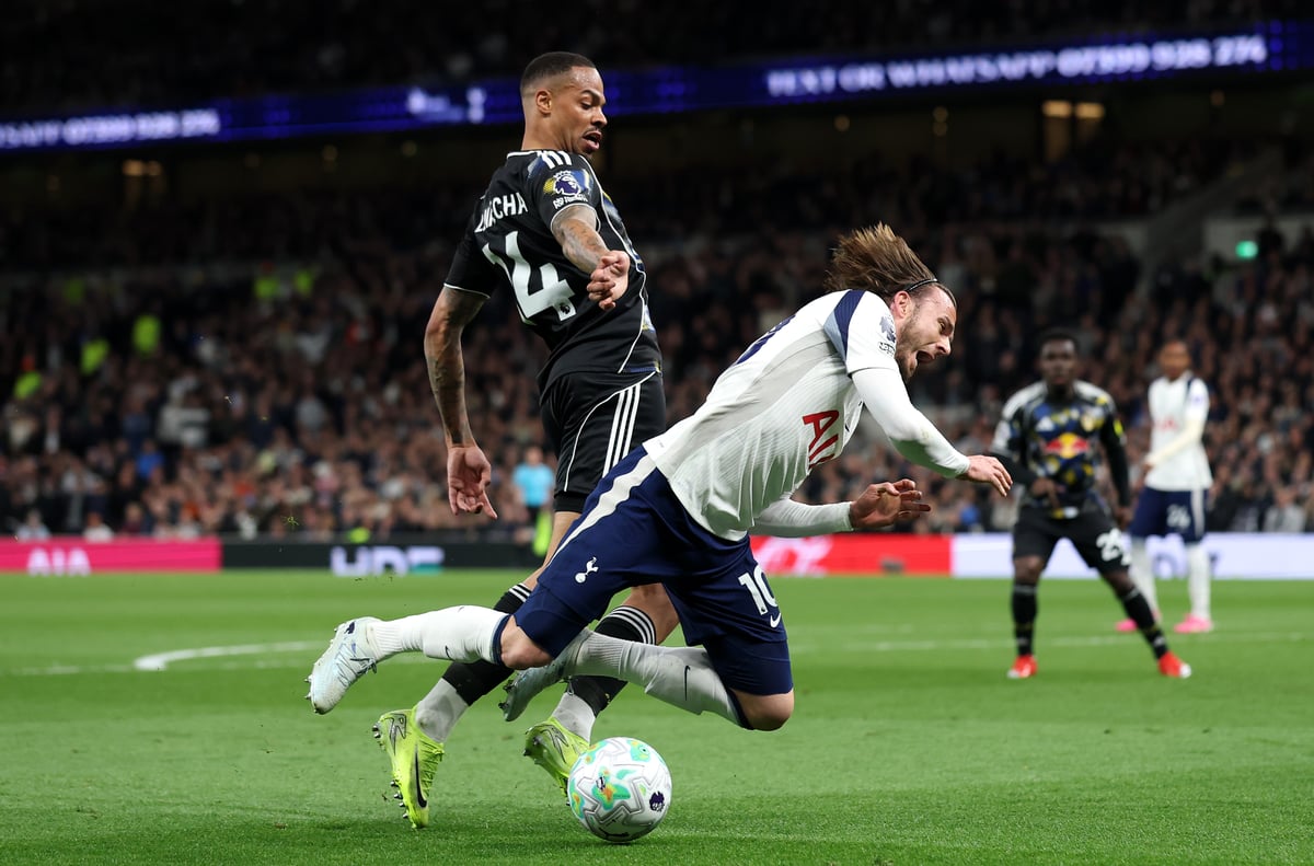 Why Maddison was not awarded a penalty in Tottenham draw with Leeds