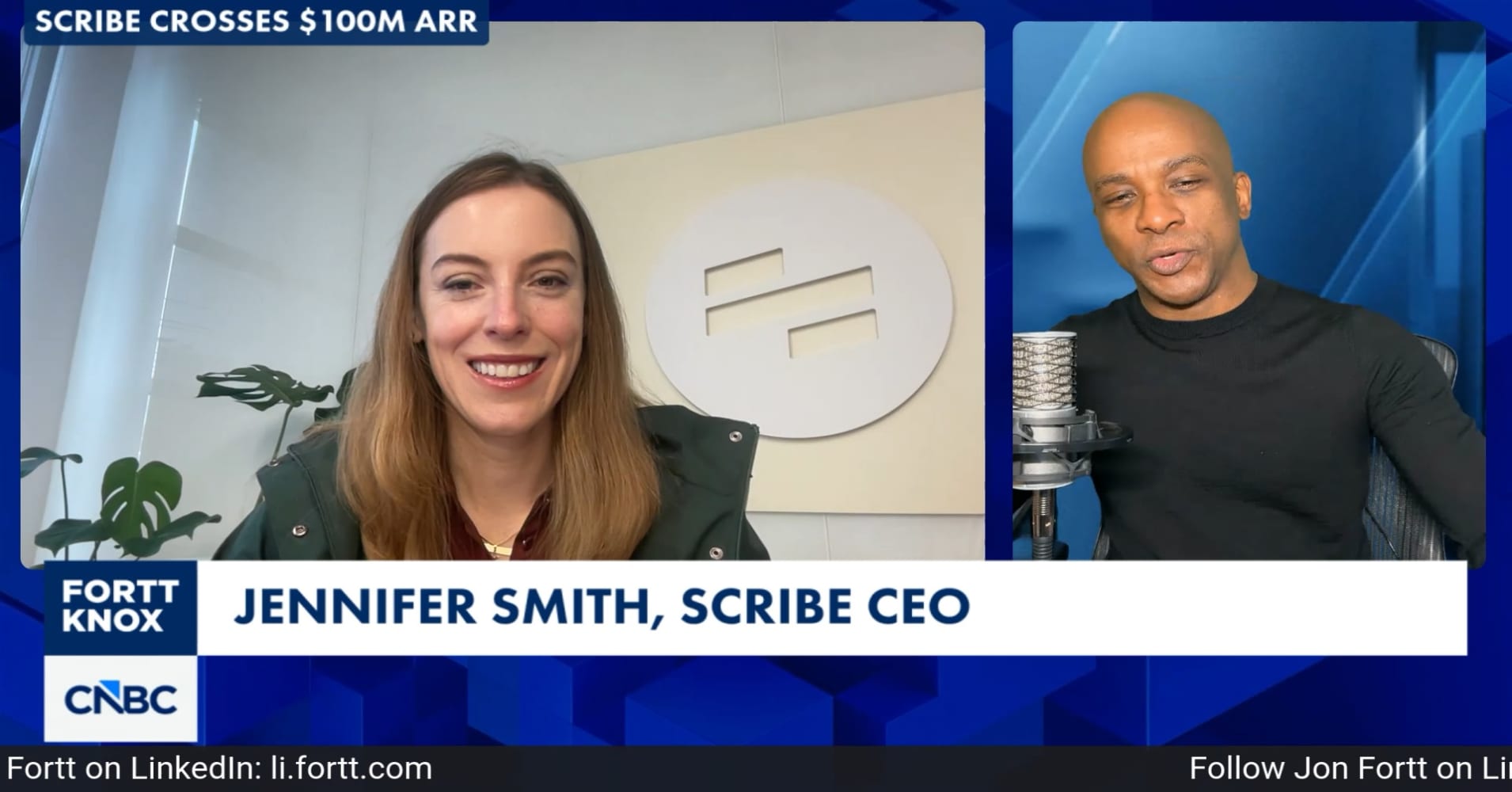 Jennifer Smith, Scribe CEO: A Fortt Knox update