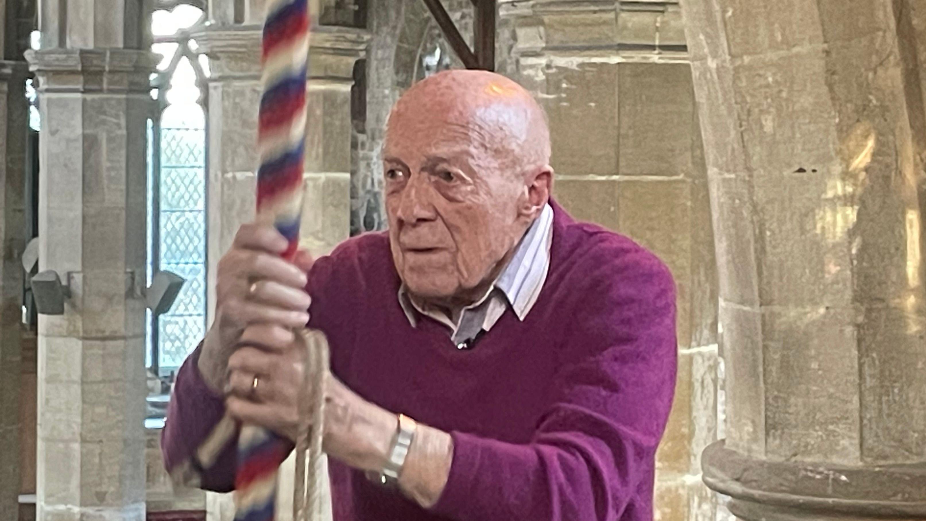 'I've been hooked on bell-ringing for 80 years'