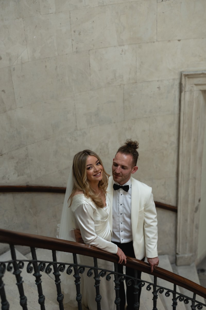 Effortlessly chic: Anna & Tom's Dublin city wedding