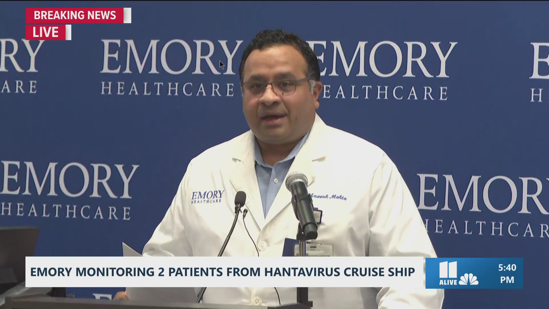 Emory officials speak after receiving 2 passengers from cruise ship ...