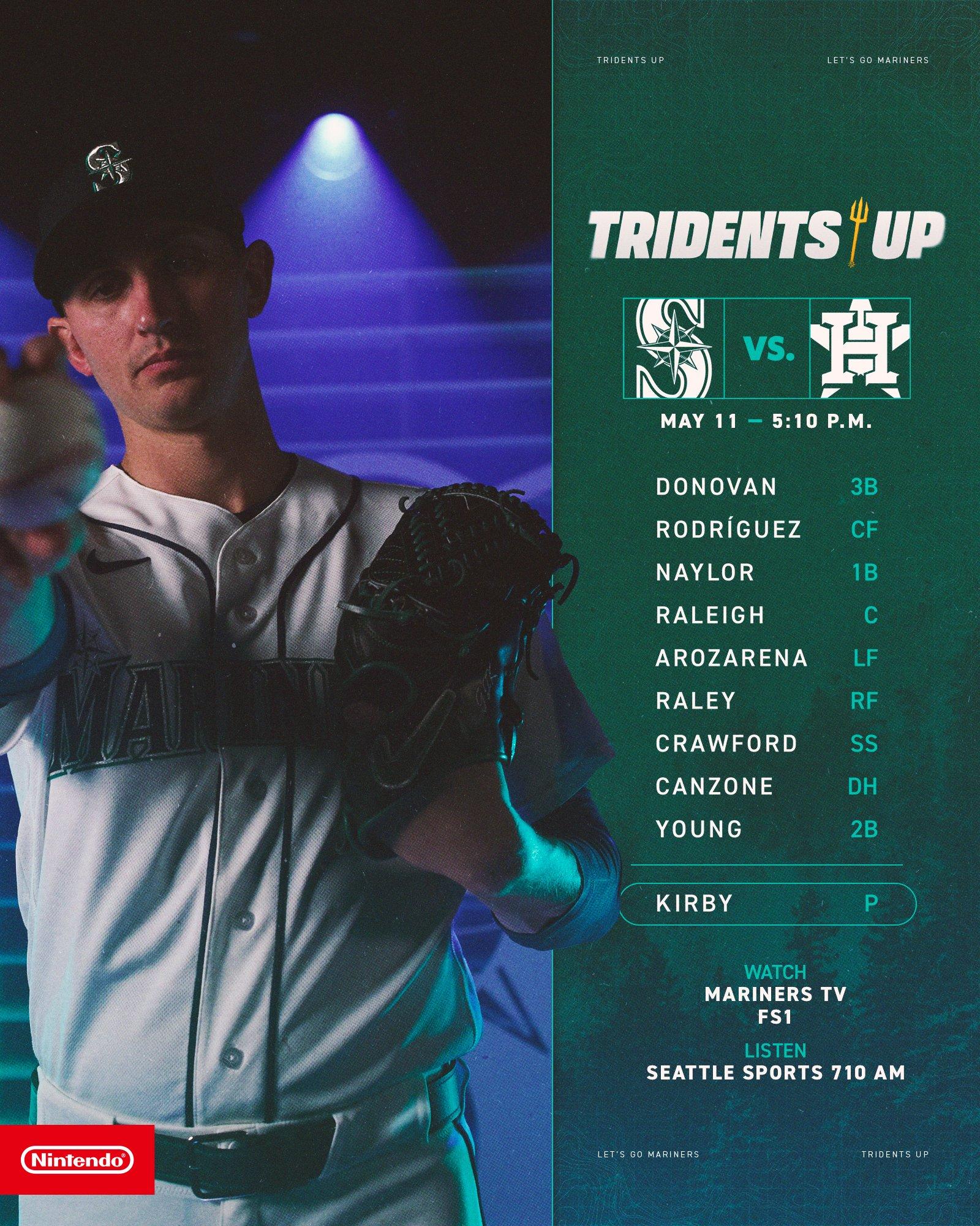 Mariners game #42 preview and discussion: SEA at HOU, 5/11/26