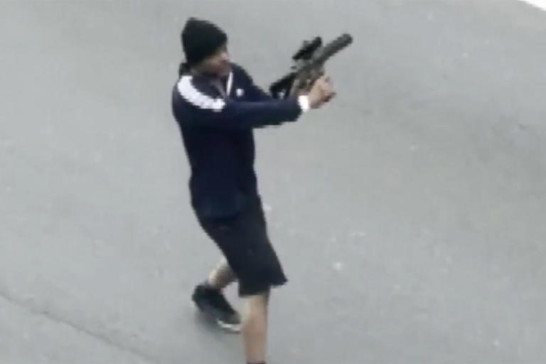 Rifle-wielding maniac opens fire on random cars on busy Massachusetts ...