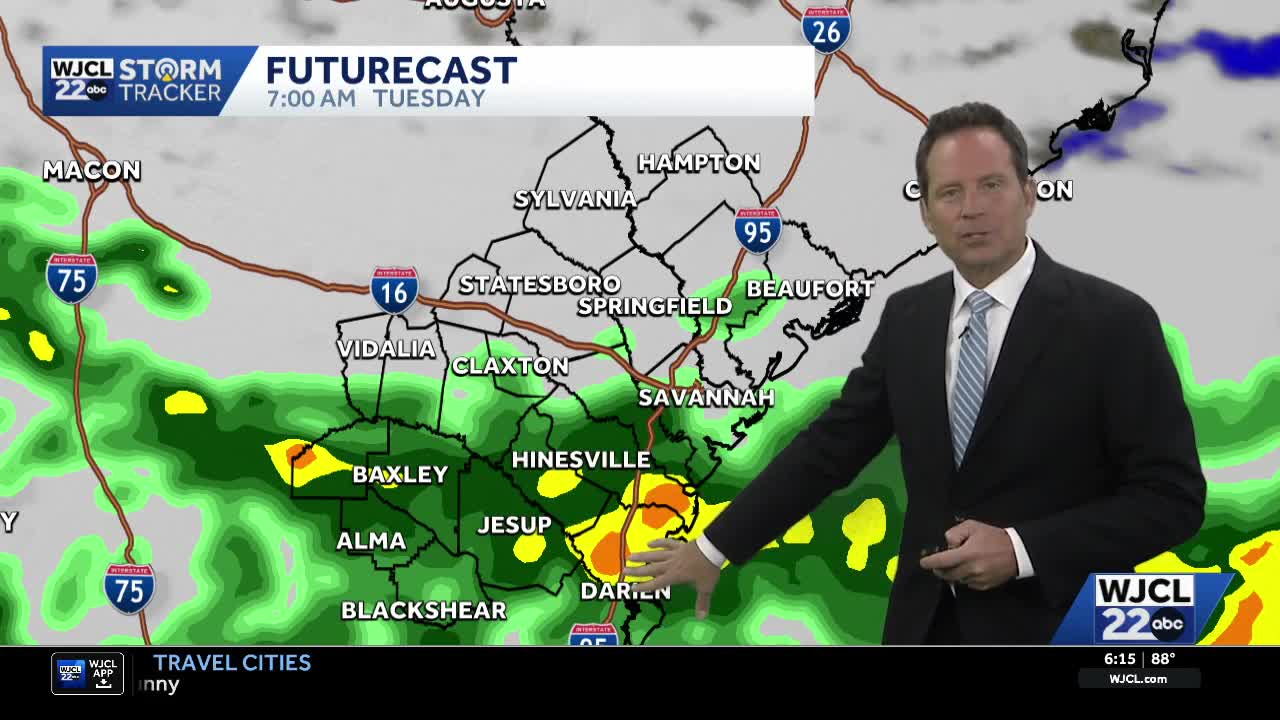 Big weather change arrives Tuesday, details for Southeast Georgia ...