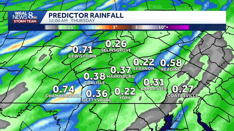 Marginal risk: Thunderstorms, brief heavy rain to hit the Susquehanna ...