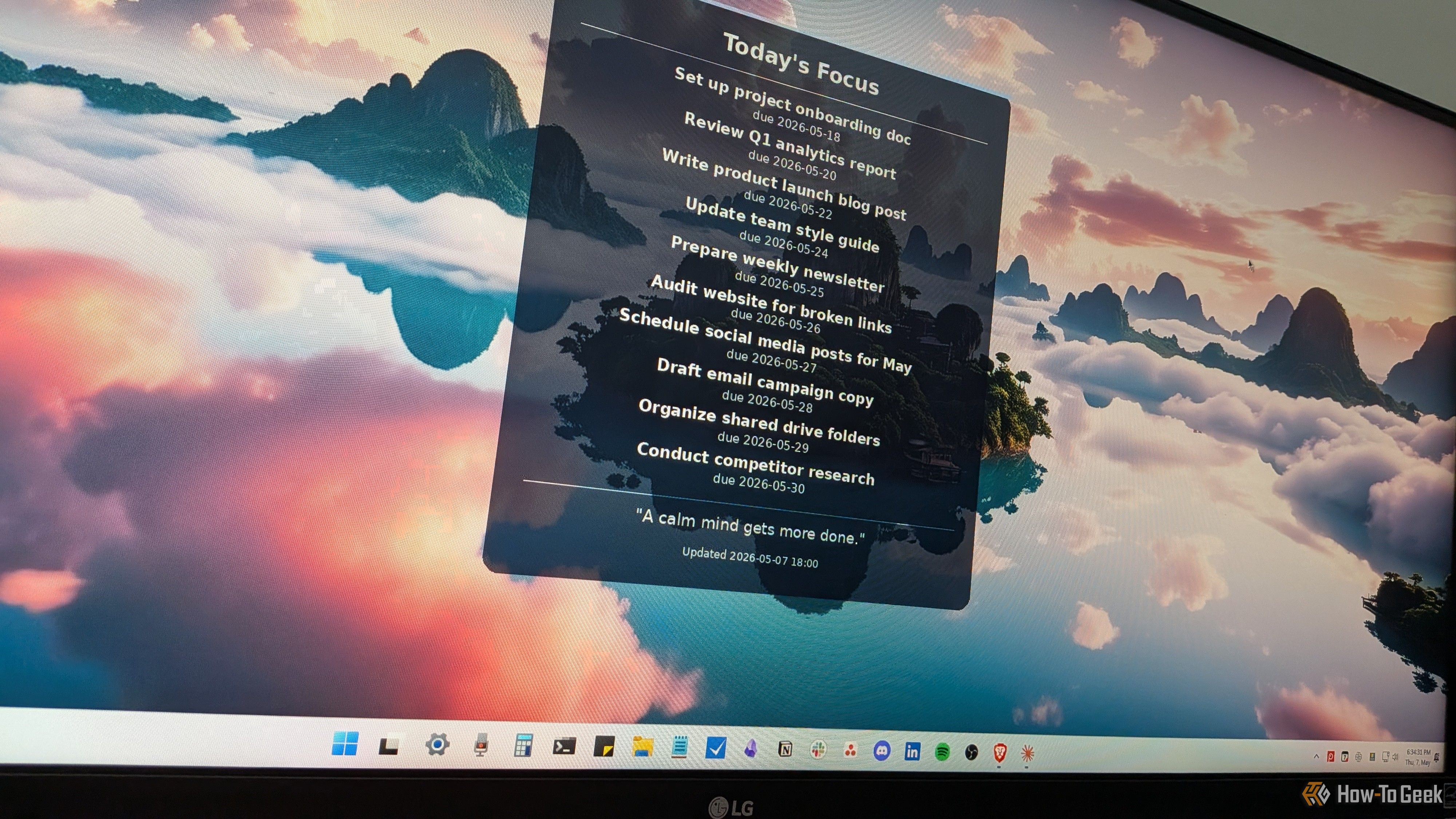 I let Claude change my desktop wallpaper and now I never miss a ...