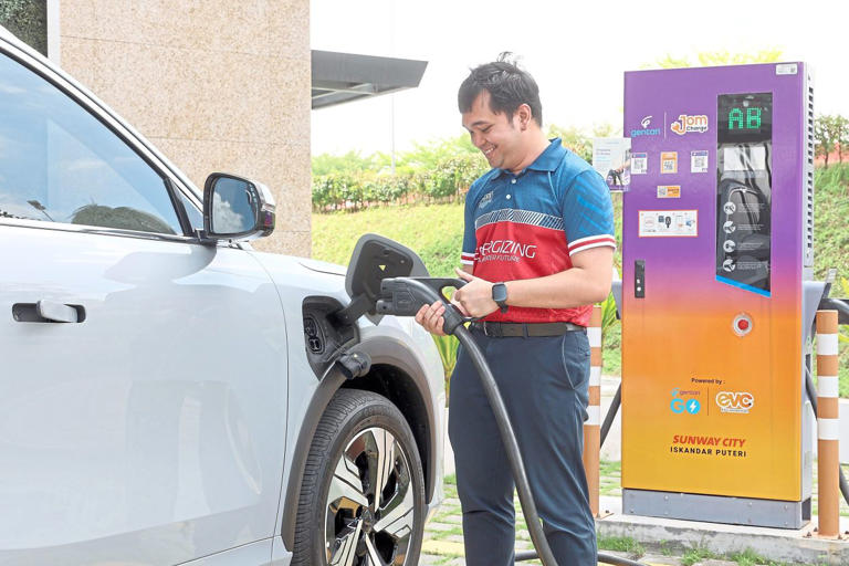 Johor on track with EV charger goal