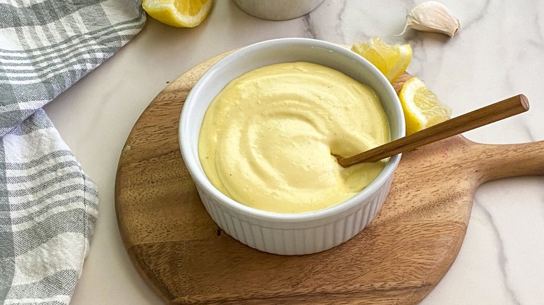 Classic homemade aioli recipe