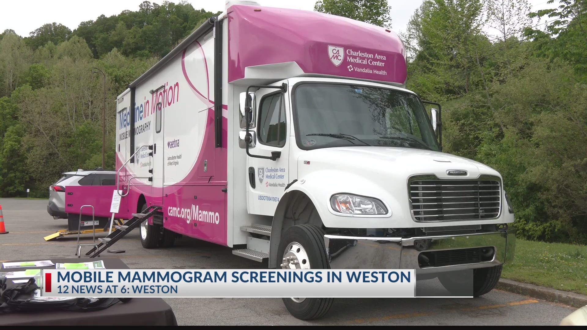Vandalia Health's mobile unit hosts walk-in mammogram screenings in Weston