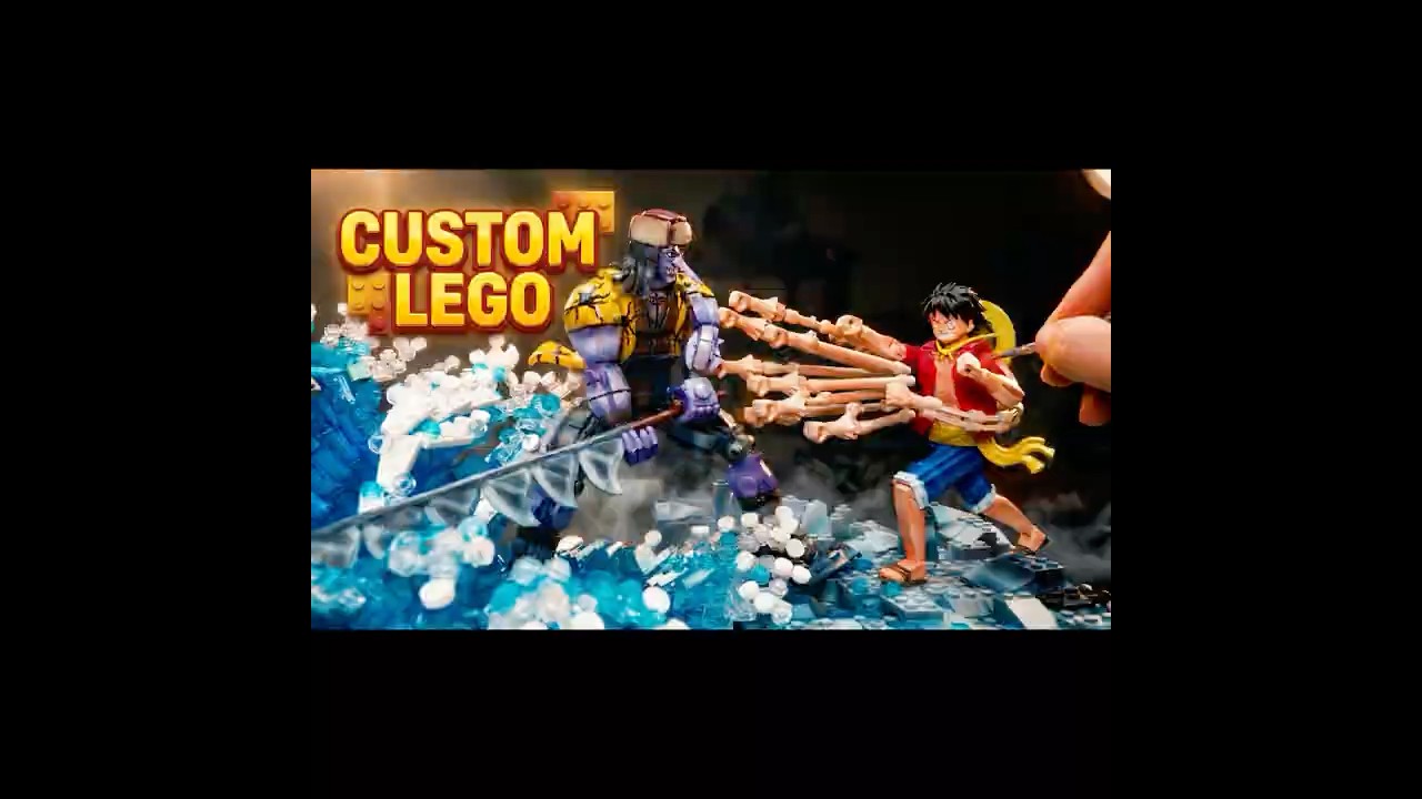 This One Piece battle scene is made entirely of LEGO #shorts #onepiece ...