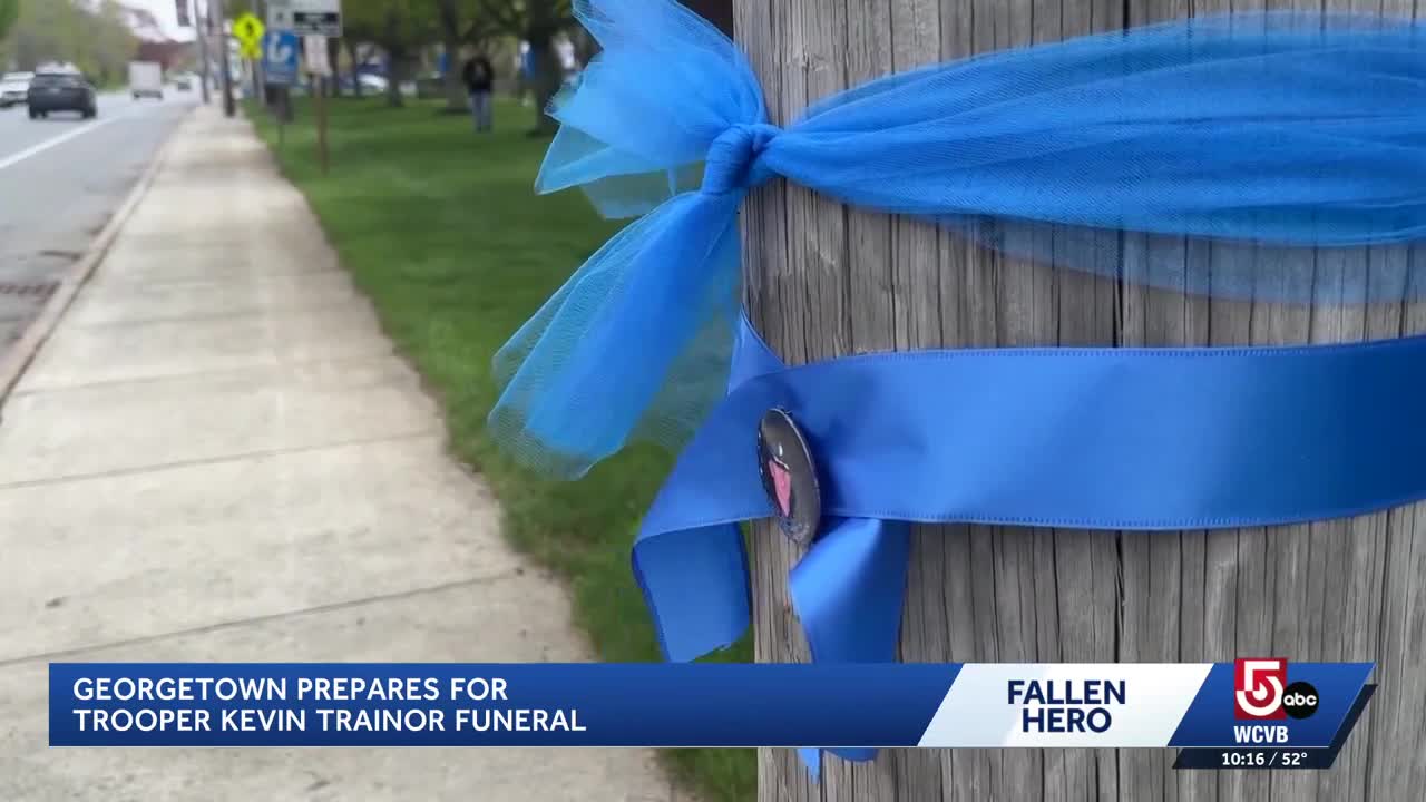 Georgetown honors fallen Massachusetts State Trooper Kevin Trainor with ...