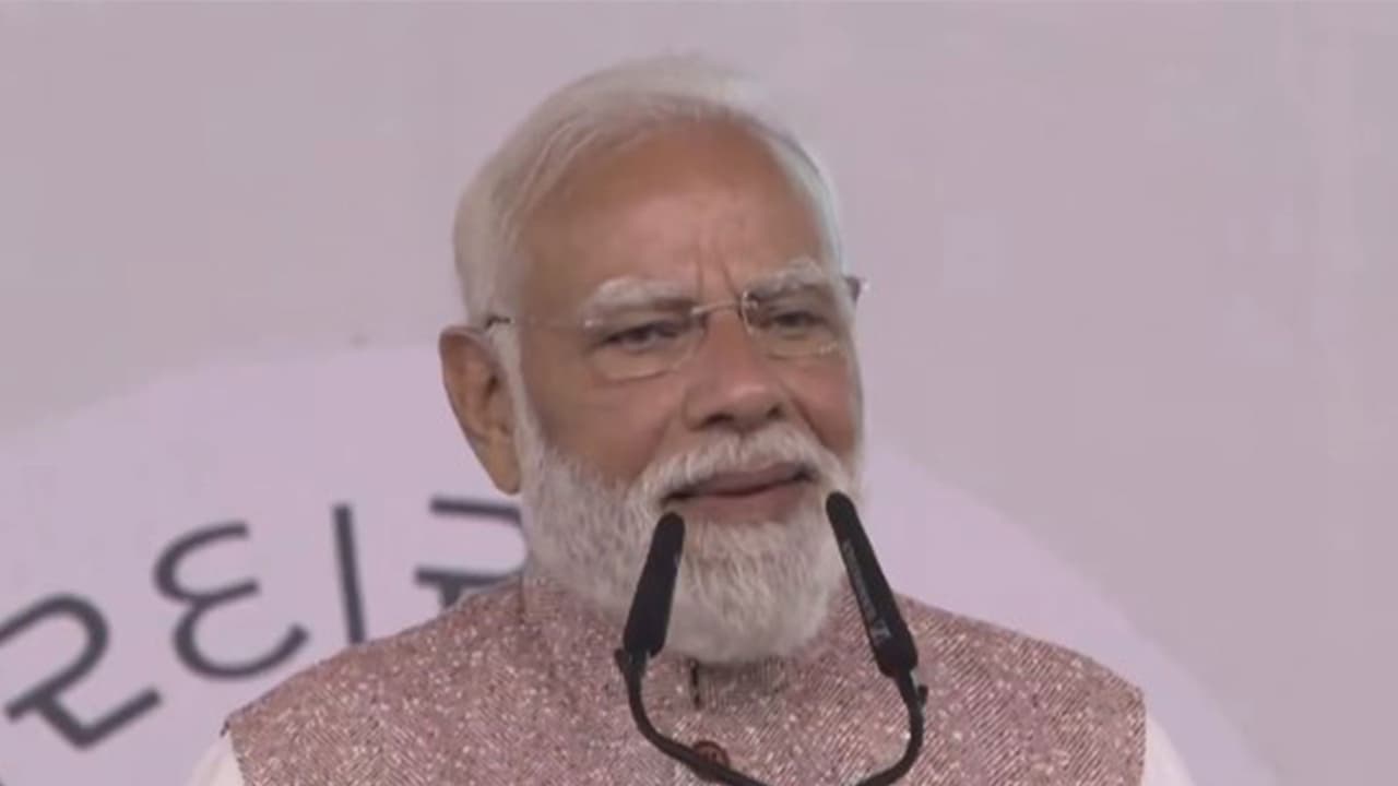 PM Modi calls for 'Vocal for Local' mass movement in Vadodara speech