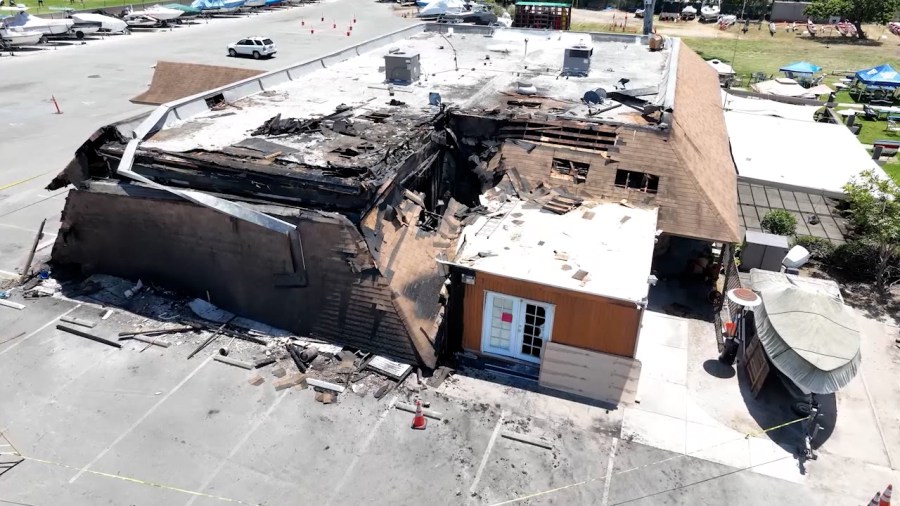 Historic Mission Bay Boat and Ski Club rises from ashes after fire