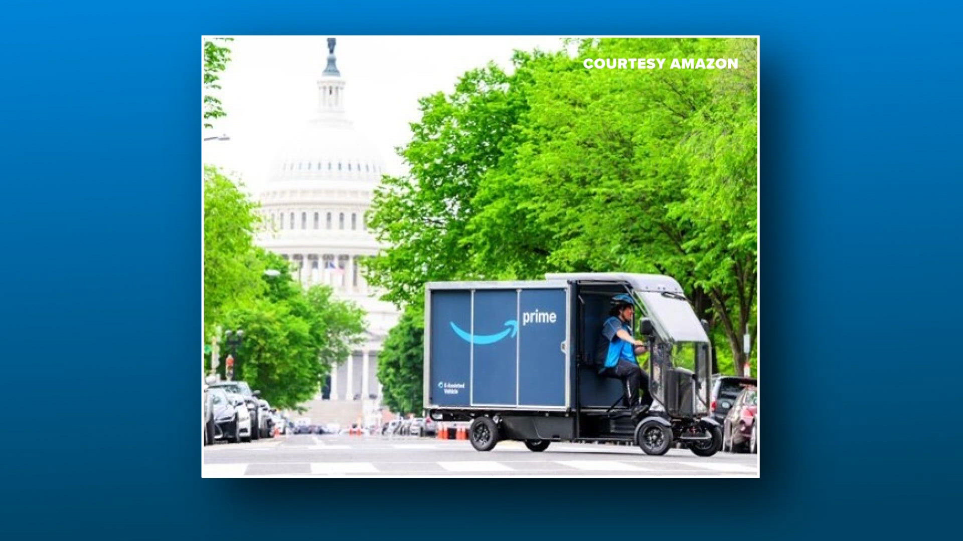 Amazon brings new way to deliver packages across the district