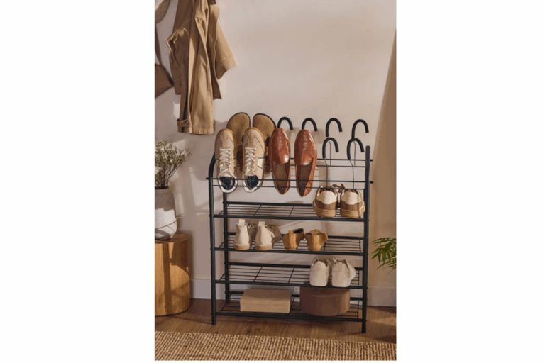 Say goodbye to messy hallways, Lidl’s £14.99 shoe rack fits 18 pairs of ...