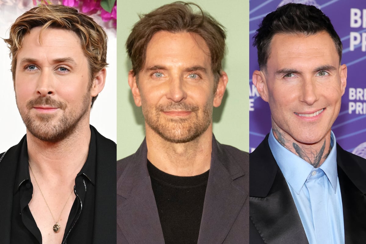 The celebrity men are looking... different.