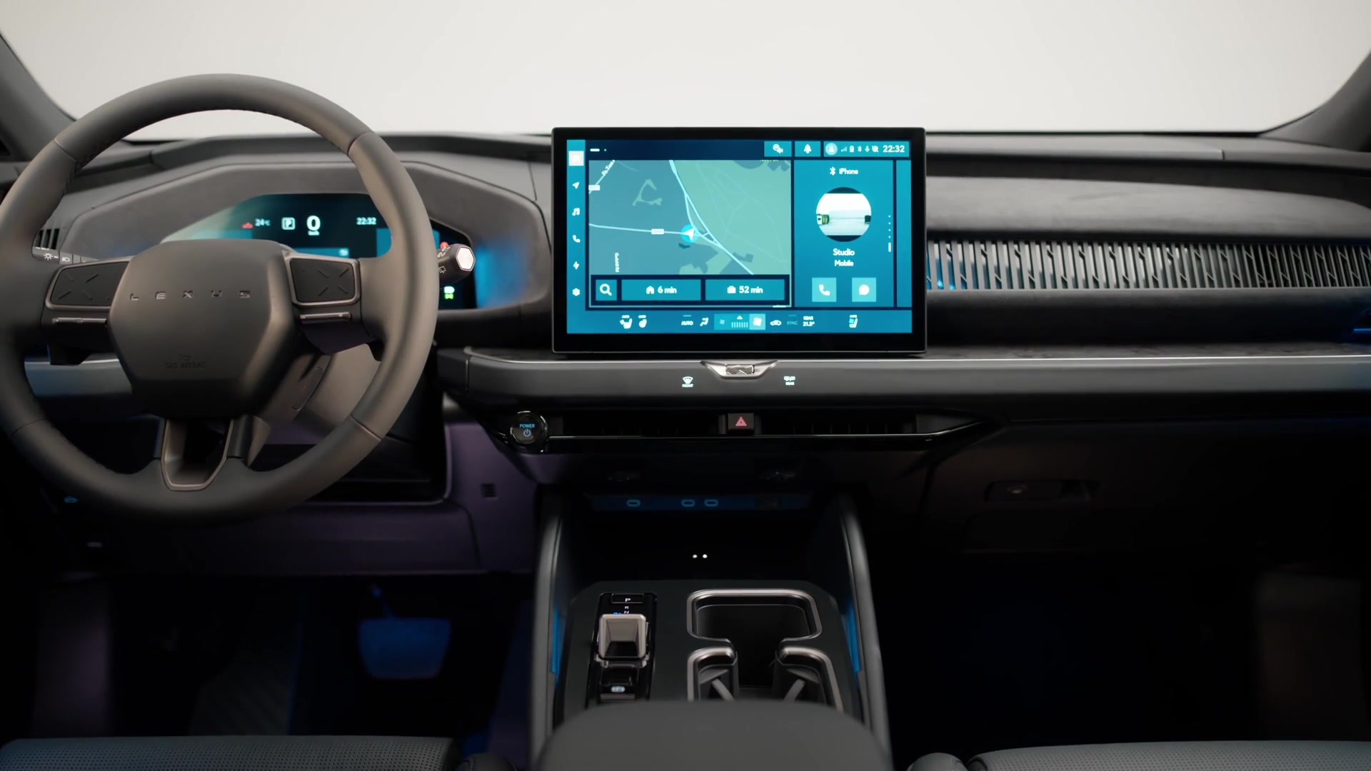 The new Lexus TZ 550e interior design