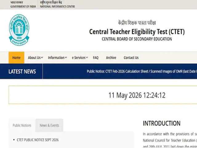 CTET September 2026 notification announced: Key details and application ...